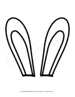 8 CUTE Bunny Ear Templates - Cassie Smallwood