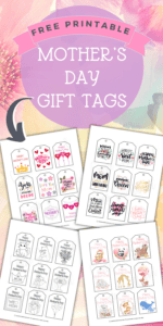 36 CUTE Mother's Day Tags (FREE Printables) - Cassie Smallwood