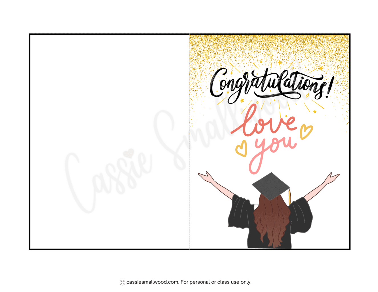 20 FREE Printable Graduation Cards - Cassie Smallwood