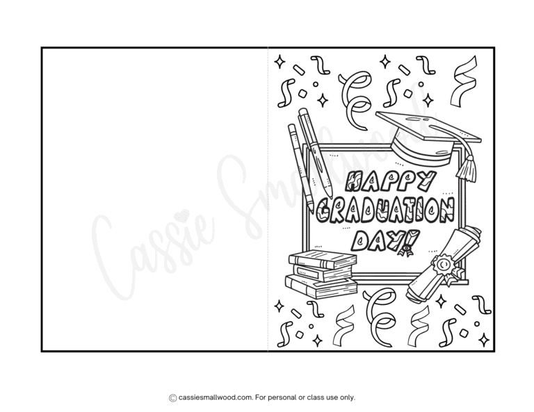 20 FREE Printable Graduation Cards - Cassie Smallwood