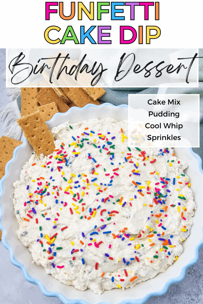 3 Ingredient Funfetti Dip - Cassie Smallwood