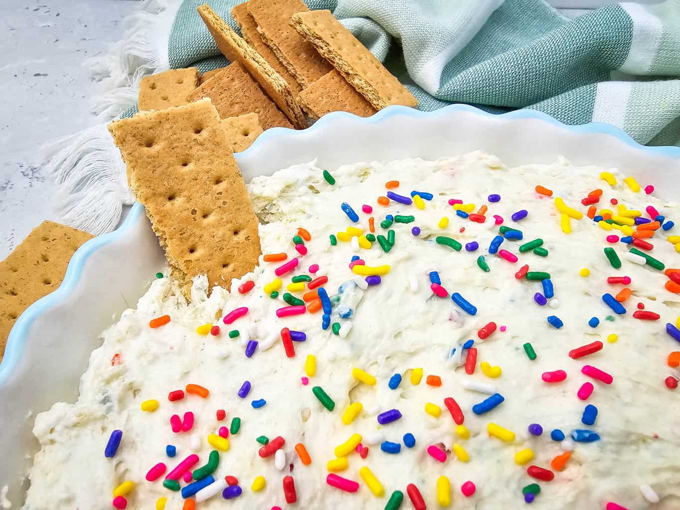 3 Ingredient Funfetti Dip - Cassie Smallwood