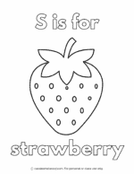 27 CUTE Strawberry Coloring Pages - Cassie Smallwood