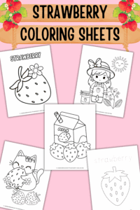 27 CUTE Strawberry Coloring Pages - Cassie Smallwood