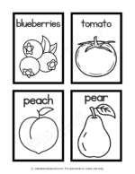 72 Fruit Flashcards (FREE Printables) - Cassie Smallwood