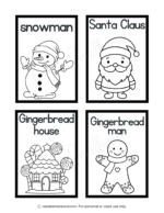 112 CUTE Christmas Flashcards (FREE!) - Cassie Smallwood