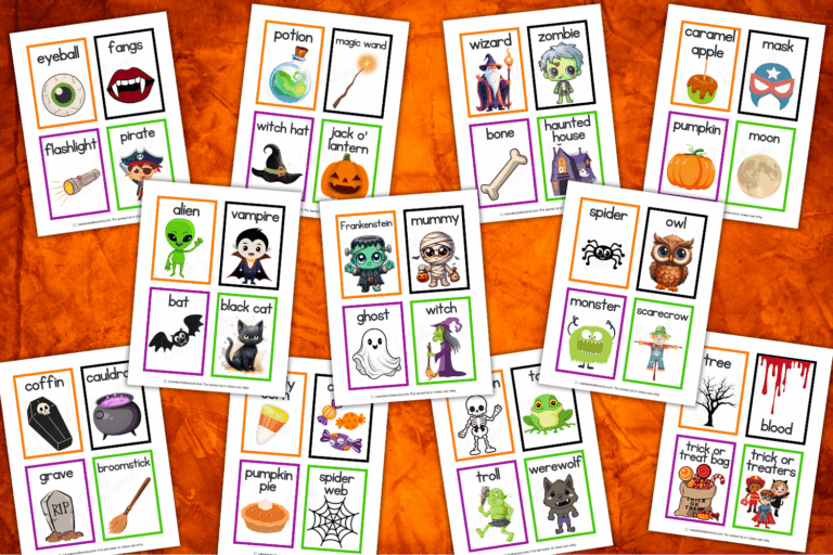 FREE Printable Color Flashcards For Toddlers - Cassie Smallwood