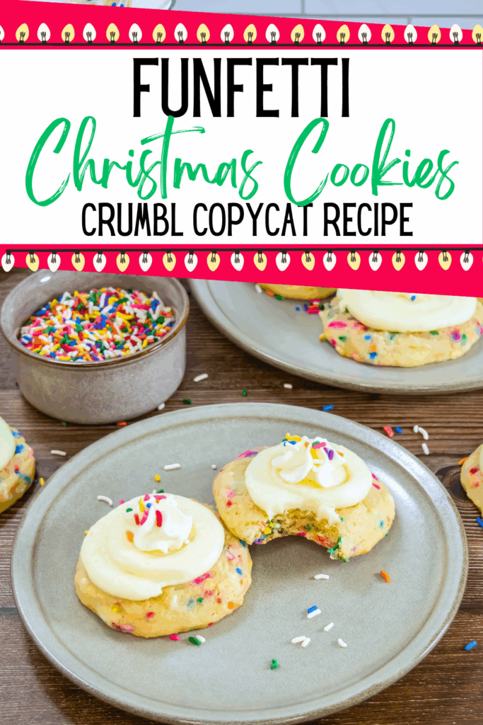 Funfetti Cookies (Crumbl Copycat Recipe) - Cassie Smallwood