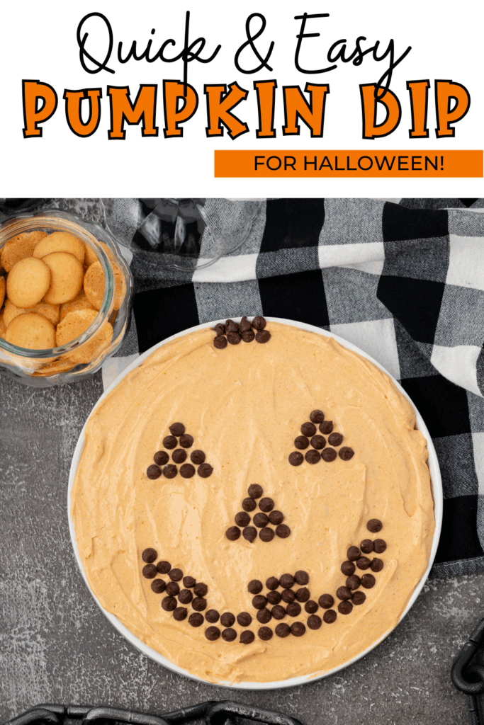 Cream Cheese Pumpkin Fluff Dip For Halloween - Cassie Smallwood
