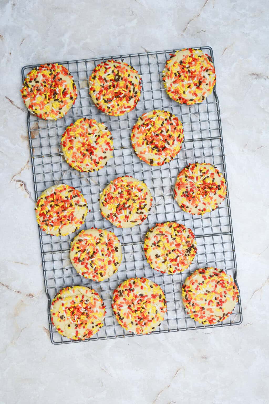 EASY Fall Cookies With Sprinkles - Soft, Chewy, & Festive Autumn Treats ...