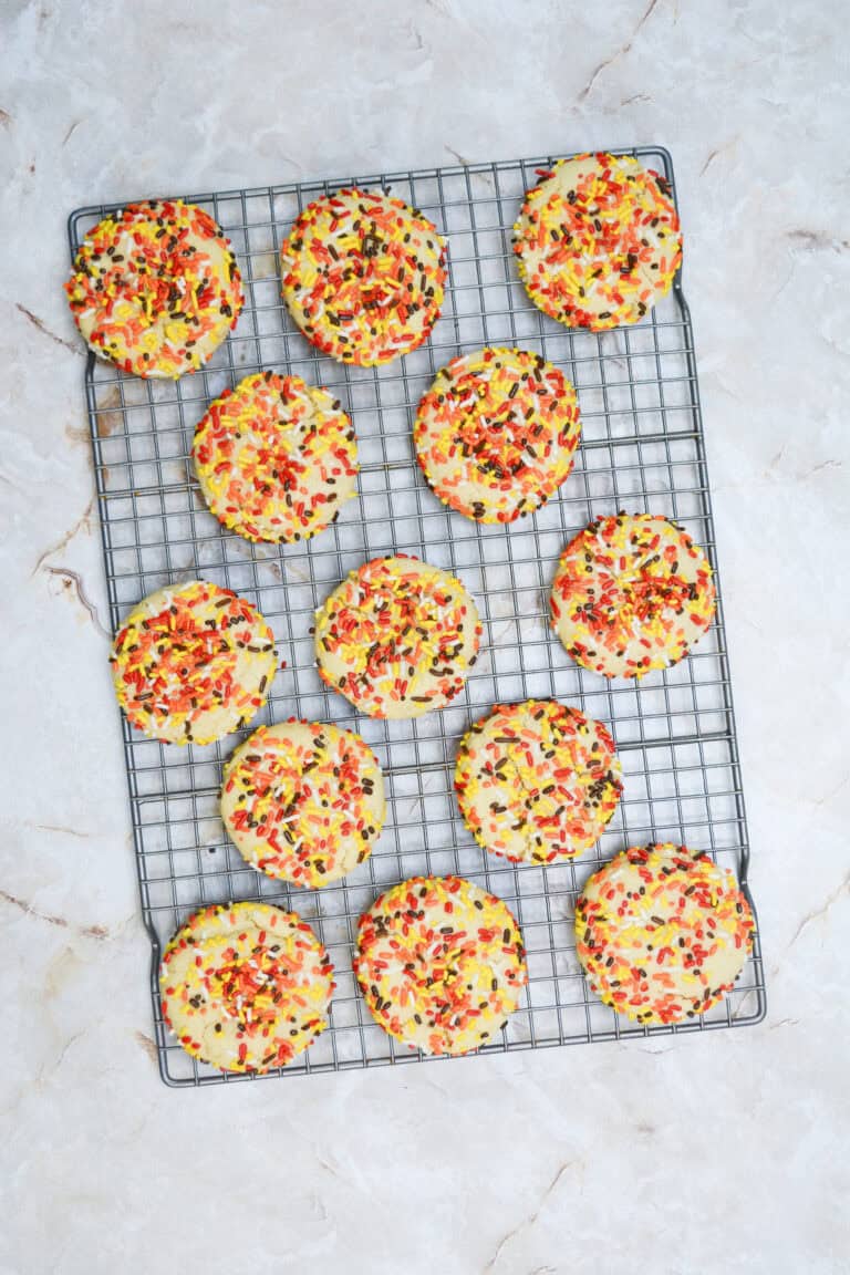 EASY Fall Cookies With Sprinkles - Soft, Chewy, & Festive Autumn Treats ...
