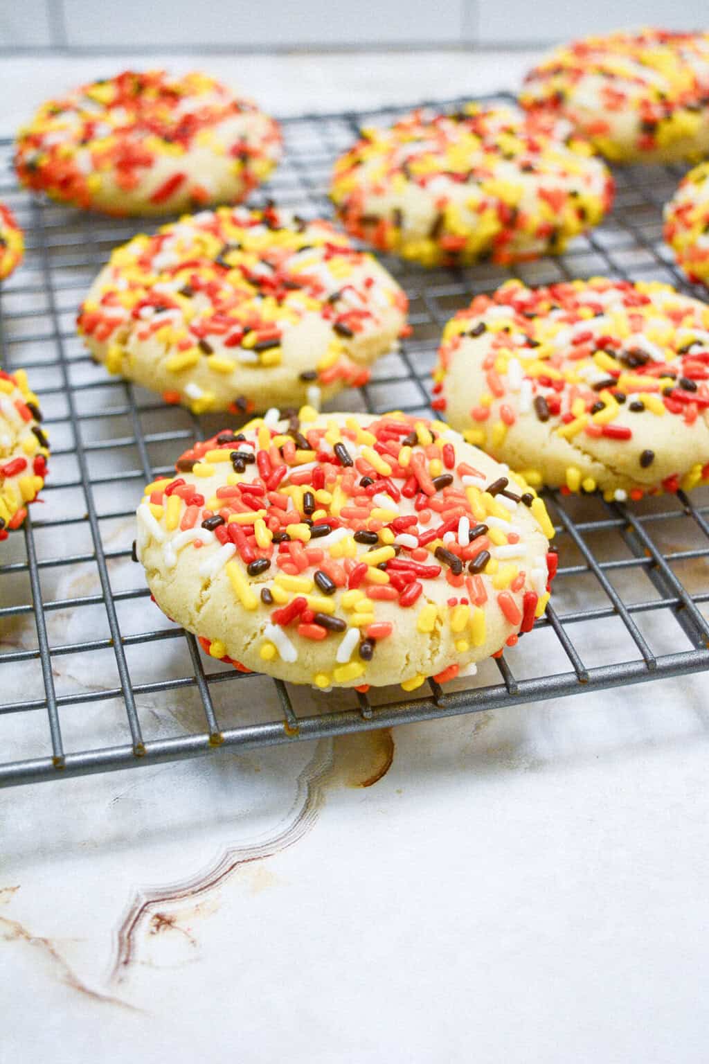 EASY Fall Cookies With Sprinkles - Soft, Chewy, & Festive Autumn Treats ...