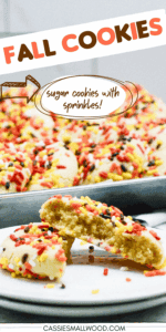 EASY Fall Cookies With Sprinkles - Soft, Chewy, & Festive Autumn Treats ...
