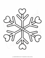 33 BEST Snowflake Templates (Small, Medium, and Large) - Cassie Smallwood