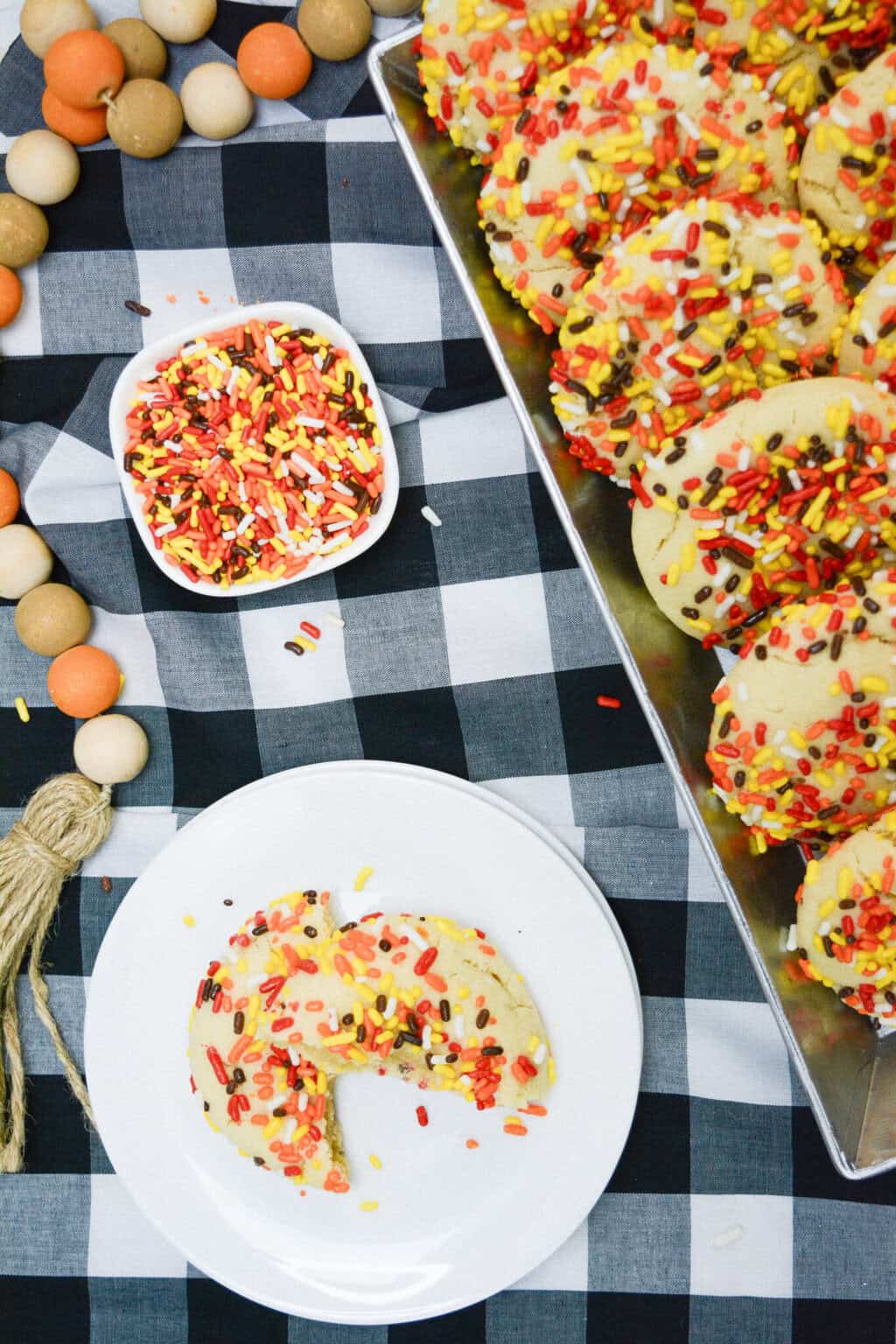 EASY Fall Cookies With Sprinkles - Soft, Chewy, & Festive Autumn Treats ...