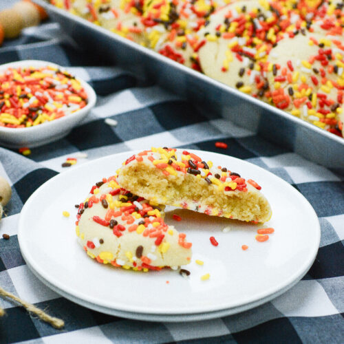 EASY Fall Cookies With Sprinkles - Soft, Chewy, & Festive Autumn Treats ...