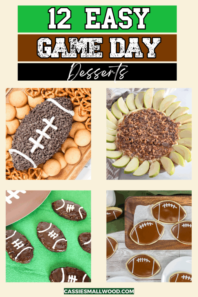 THE BEST Easy Tailgate Desserts for Football Season - Cassie Smallwood