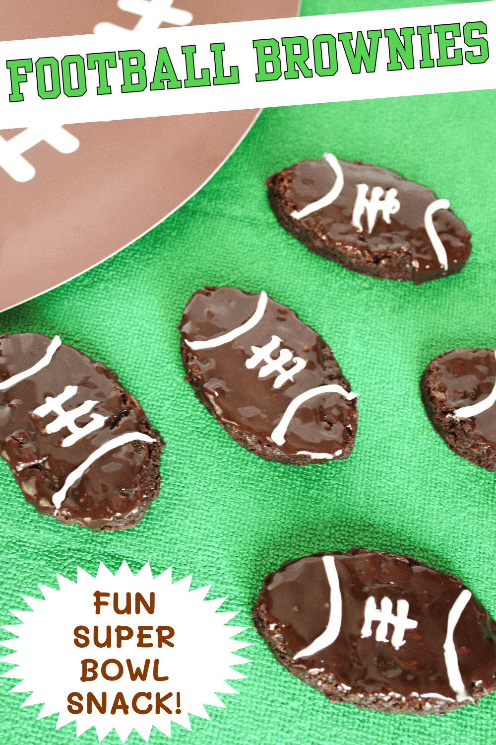 Fudgy Football Brownies Recipe – The Best Dessert for Your Tailgate ...