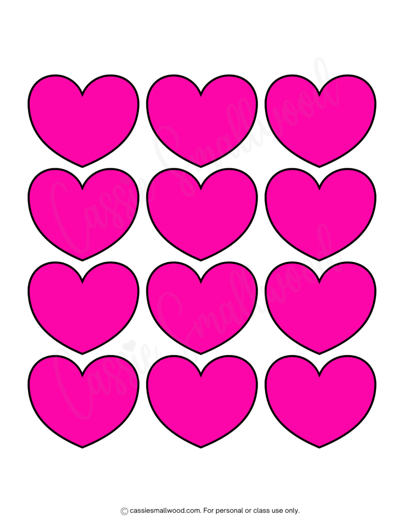 Valentine Game For Kids - Pin The Heart On The Cupcake (FREE Printable ...