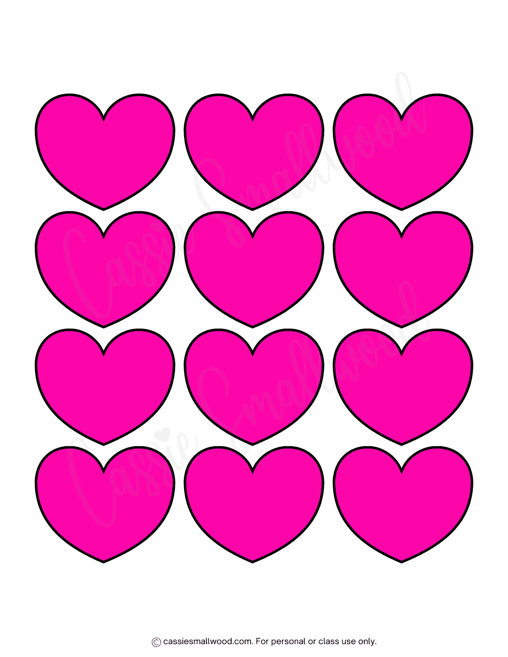 Valentine Game For Kids - Pin The Heart On The Cupcake (FREE Printable ...