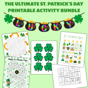 12 Cute Four Leaf Clover Printable Templates (FREE!) - Cassie Smallwood