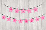 8 CUTE Free Printable Happy Birthday Banners - Cassie Smallwood