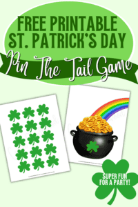 Printable St. Patrick's Day Game For Kids - Pin The Shamrock On The Pot ...