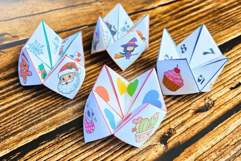 9 CUTE Cootie Catchers (FREE Printable) - Cassie Smallwood