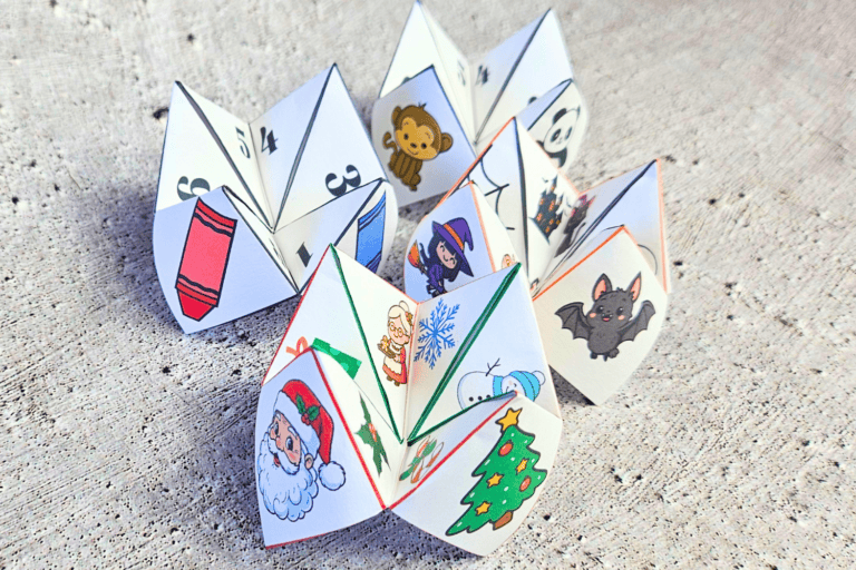 9 CUTE Cootie Catchers (FREE Printable) - Cassie Smallwood