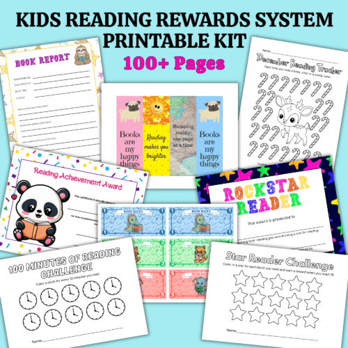 17 Cute Reading Logs {FREE PRINTABLE} - Cassie Smallwood