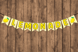 Free Printable Lemonade Stand Signs + Everything You Need for a Cute ...