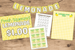 Free Printable Lemonade Stand Signs + Everything You Need for a Cute ...